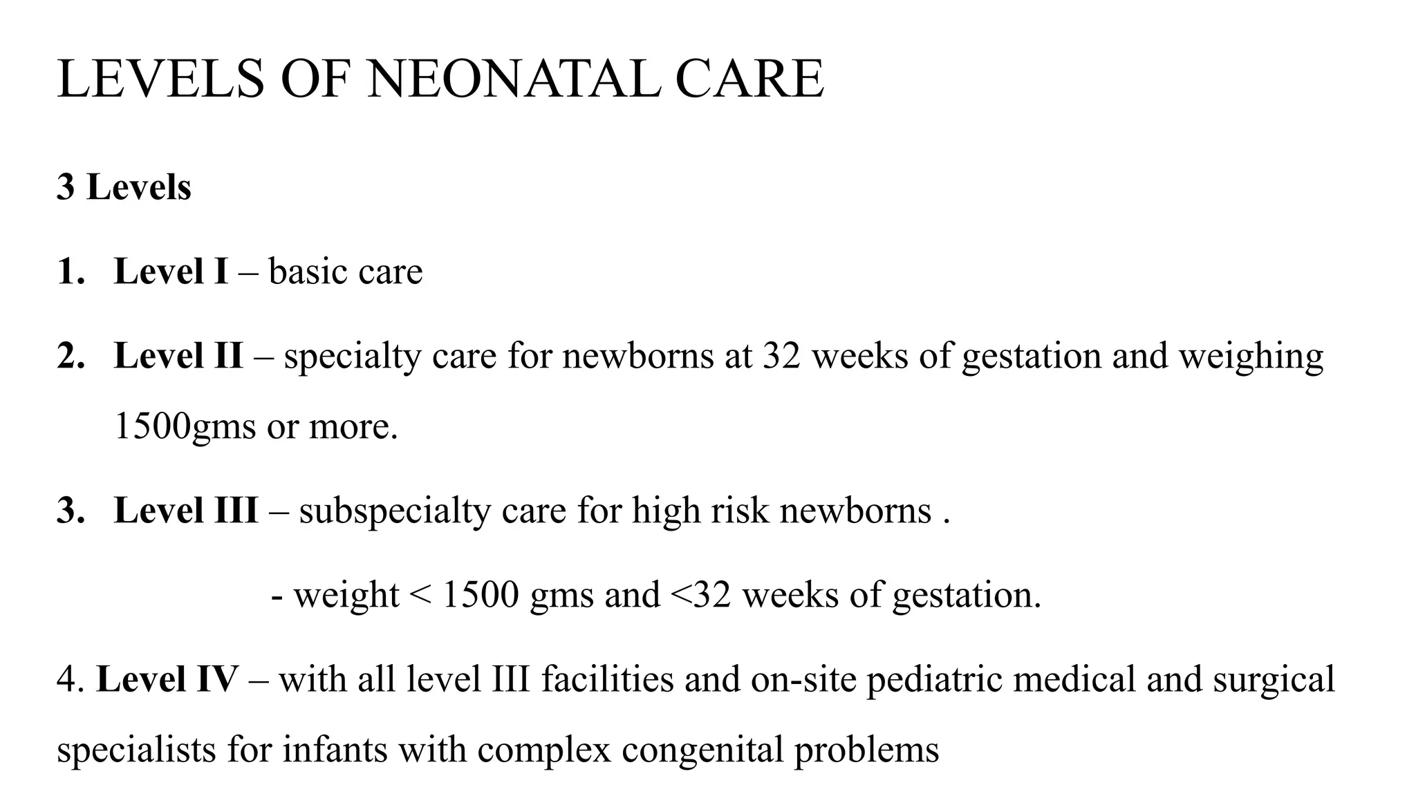 Organization of Neonatal care unit .pptx