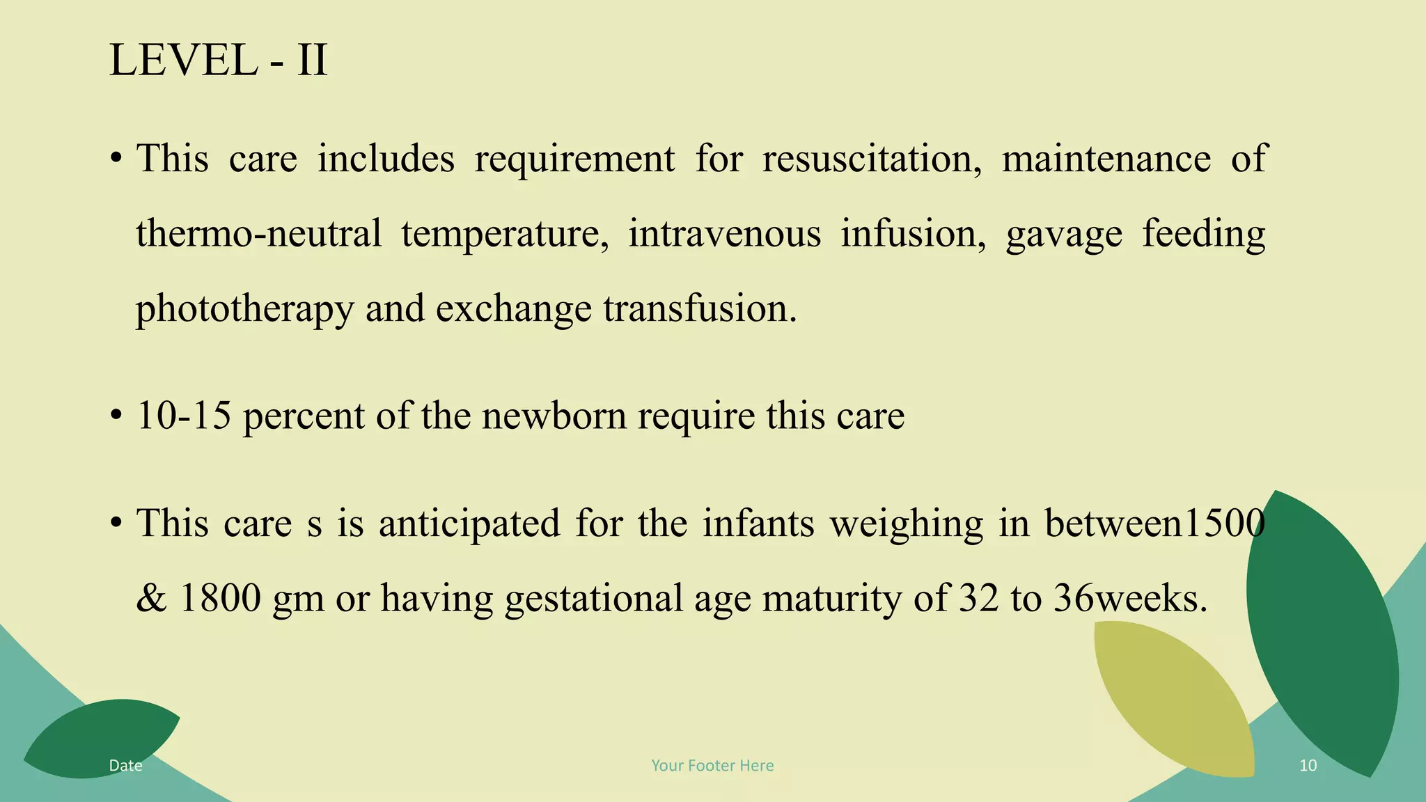 ORGANIZATION OF NEONATAL UNIT.pptx
