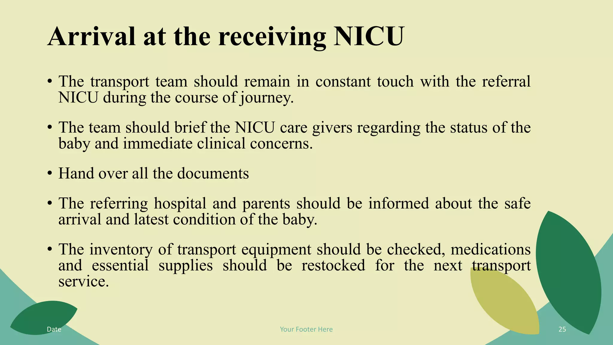 ORGANIZATION OF NEONATAL UNIT.pptx
