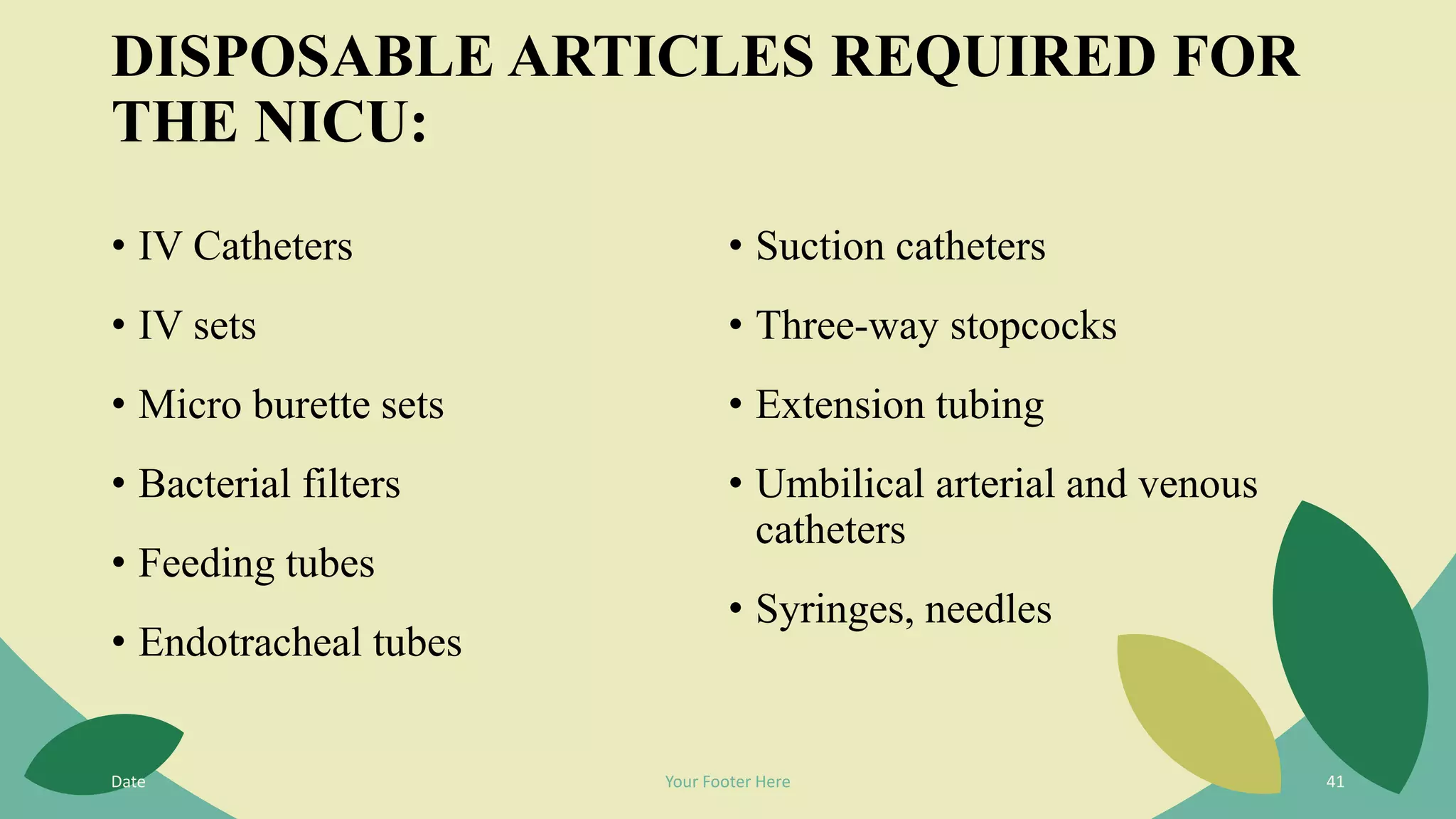 ORGANIZATION OF NEONATAL UNIT.pptx