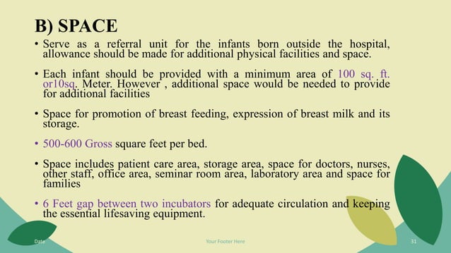 ORGANIZATION OF NEONATAL UNIT.pptx
