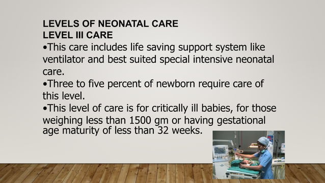Organization of nicu | PPTX