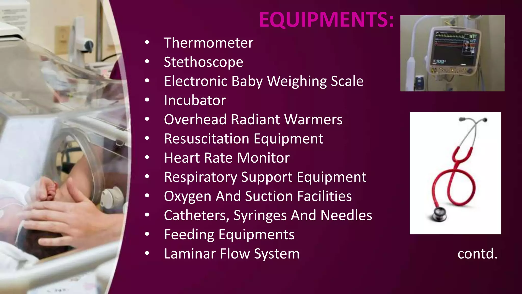 Organization of NICU PPT | PPTX