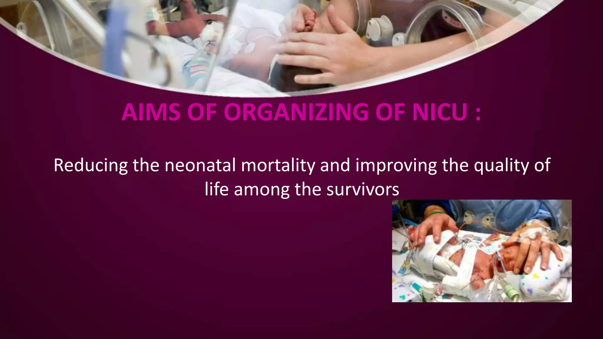 Organization of NICU PPT | PPTX
