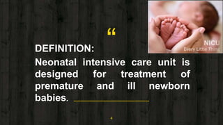 Organization of nicu | PPTX