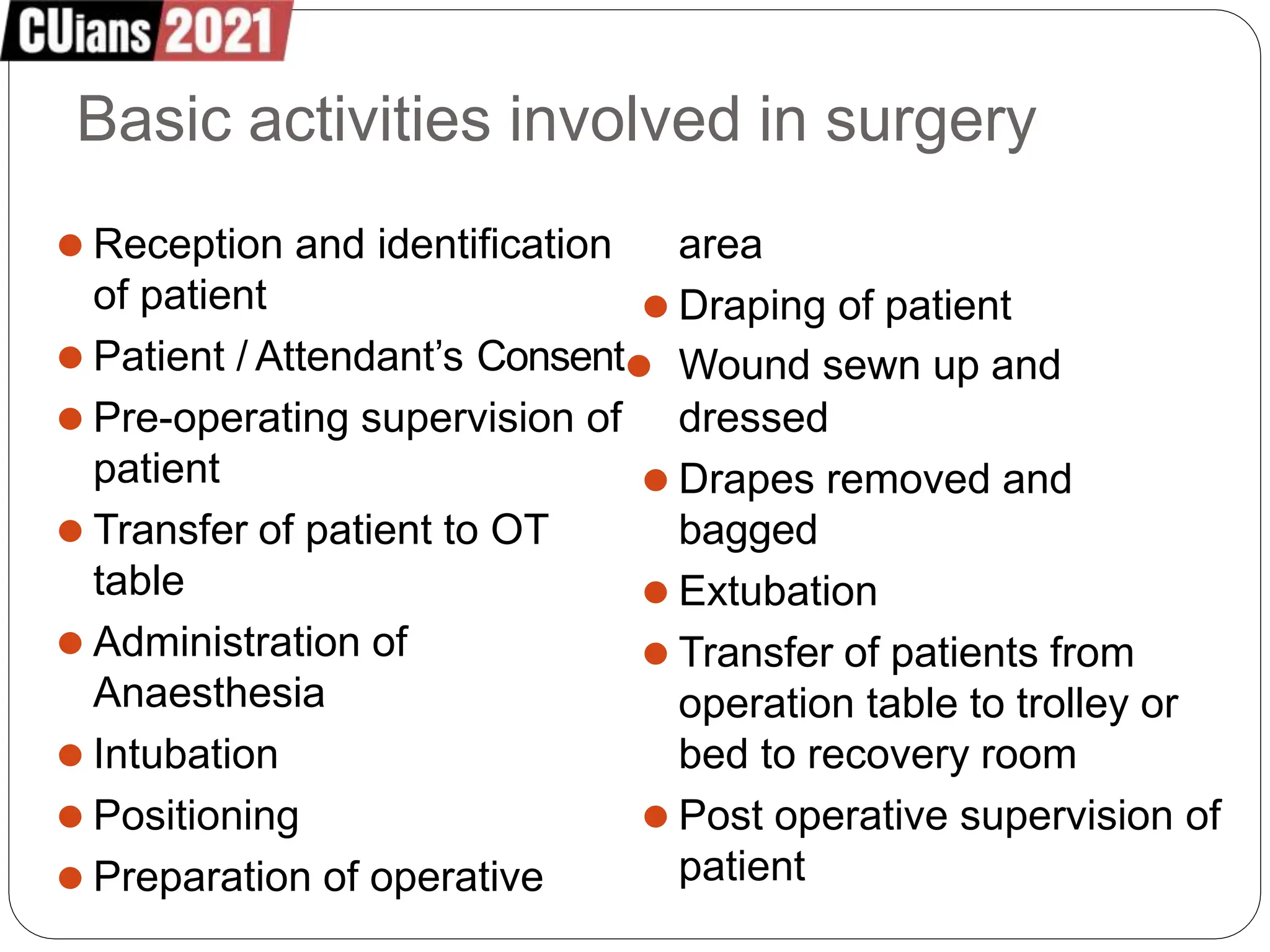 organization of OT. adult health nursing | PPTX