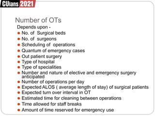 organization of OT. adult health nursing | PPTX