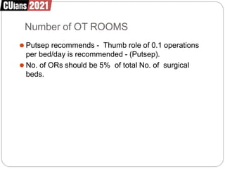 organization of OT. adult health nursing | PPTX