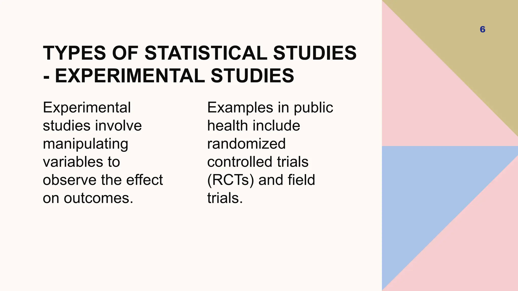 Organization of Statistical Studies and its Stages.pptx