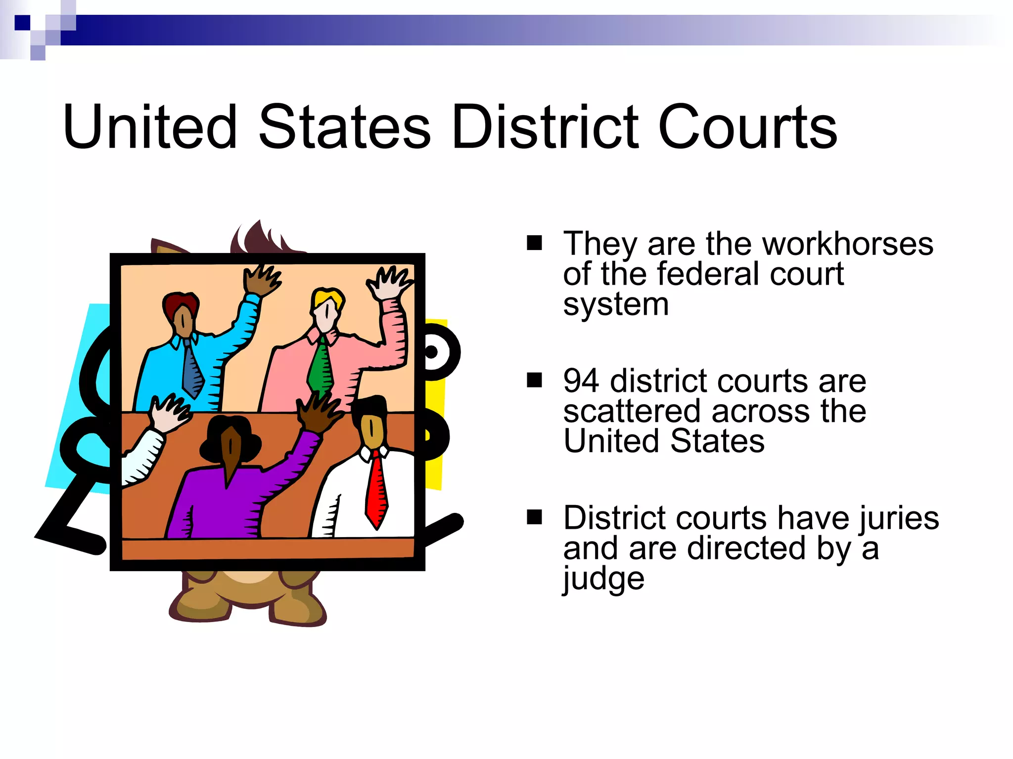 Organization Of U.S. Court System | PPT