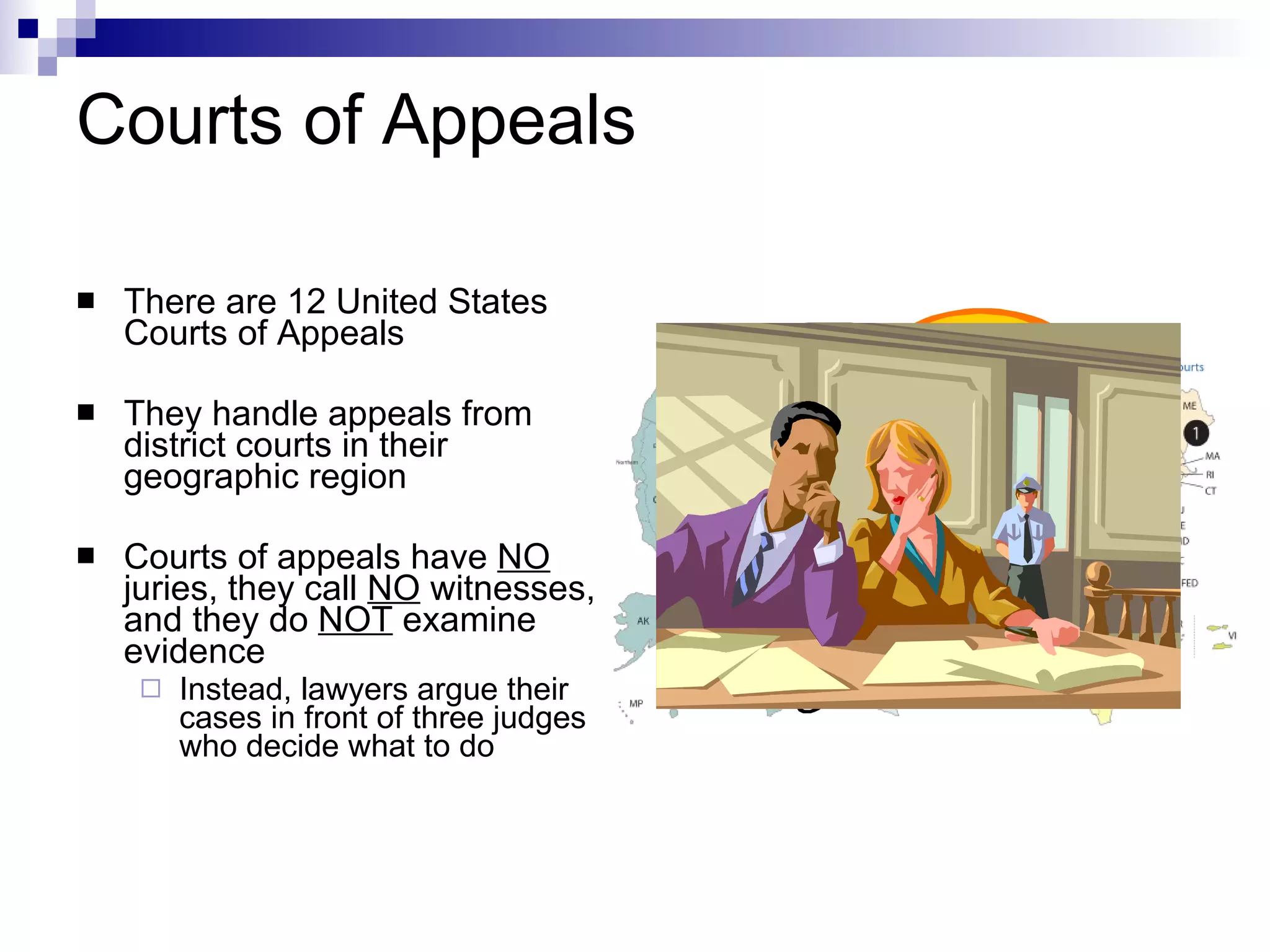 Organization Of U.S. Court System | PPT