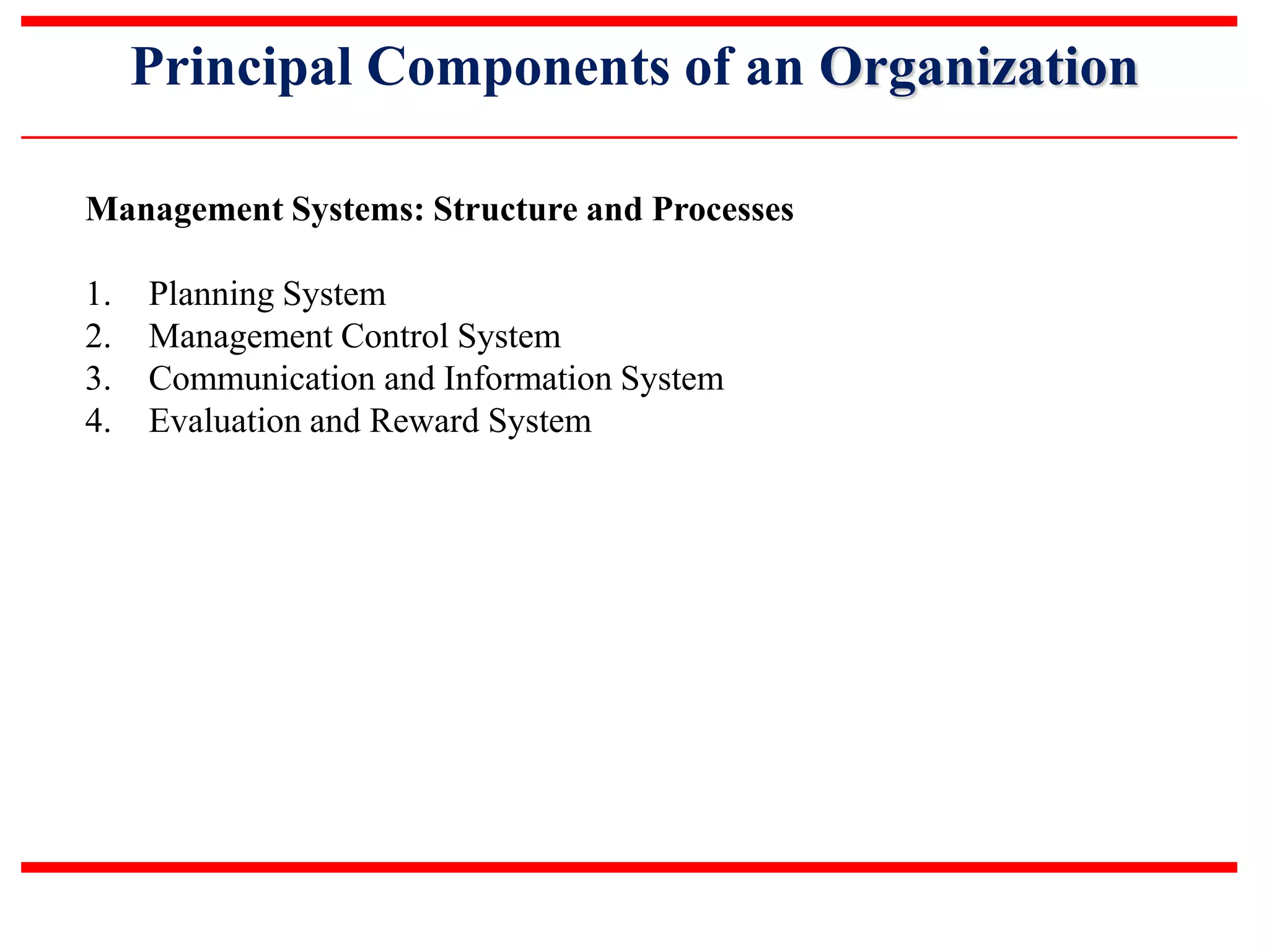Organization planning, design and development | PDF