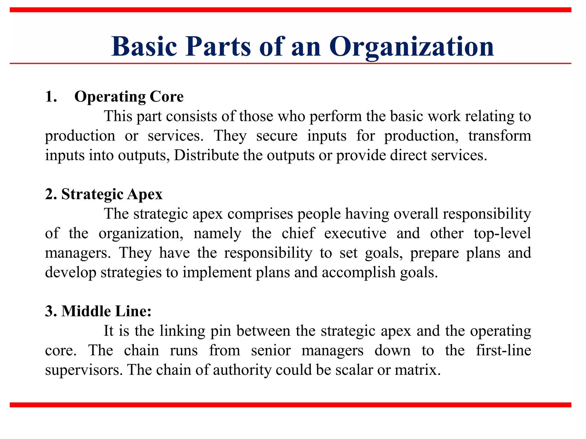 Organization planning, design and development | PDF