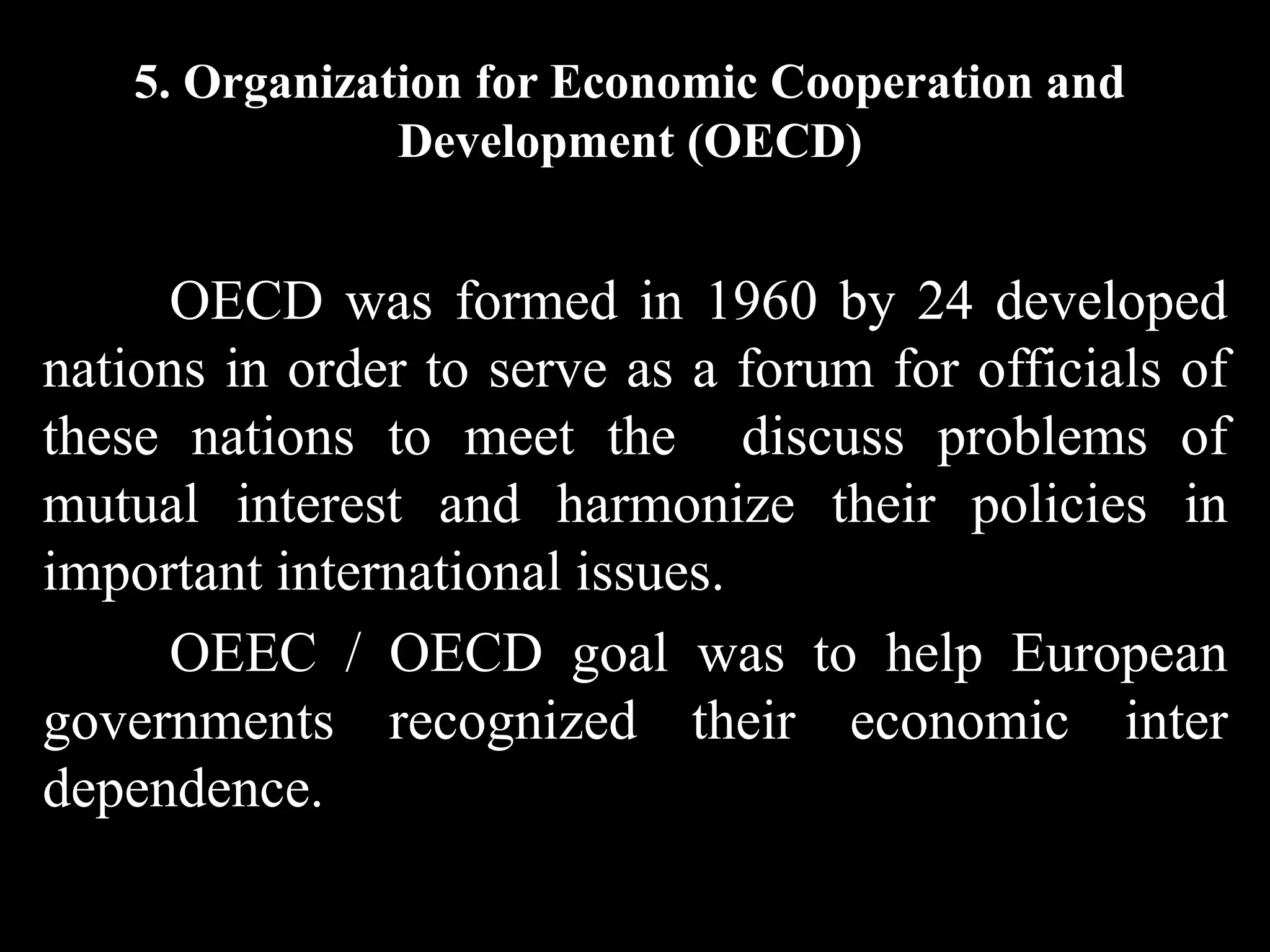 Regional and International Organizations Engaged in Accounting ...