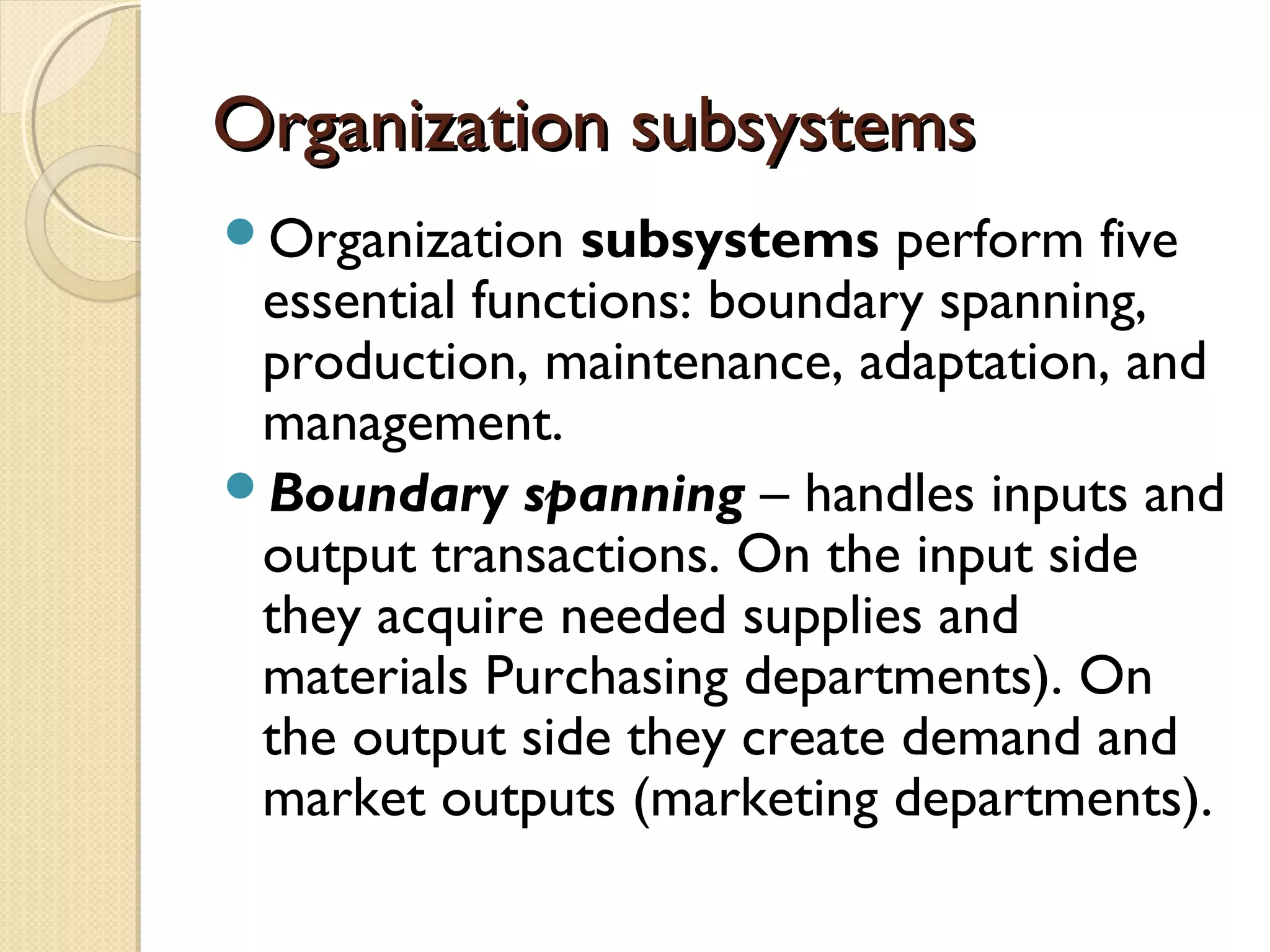 Organizations and organization theory | PPT