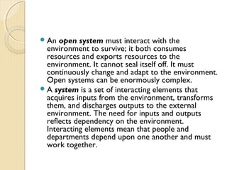 Organizations and organization theory | PPT