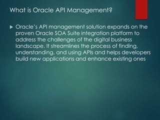 API MANAGEMENT | PPTX