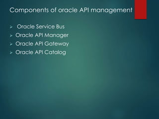 API MANAGEMENT | PPTX