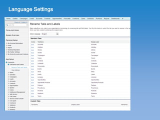 SFDC Organization Setup | PPT