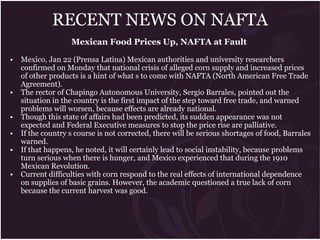 Organizations Influecing Global Trade Nafta | PPT