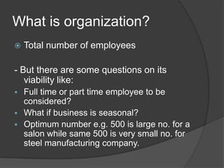 Organization size | PPTX