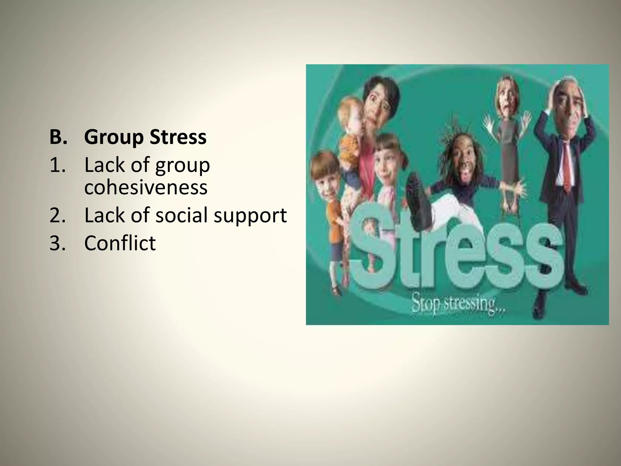 Organization stress | PPT