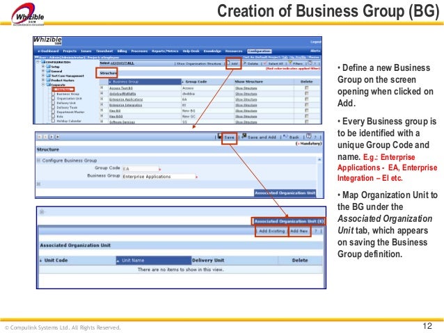 Organization structure