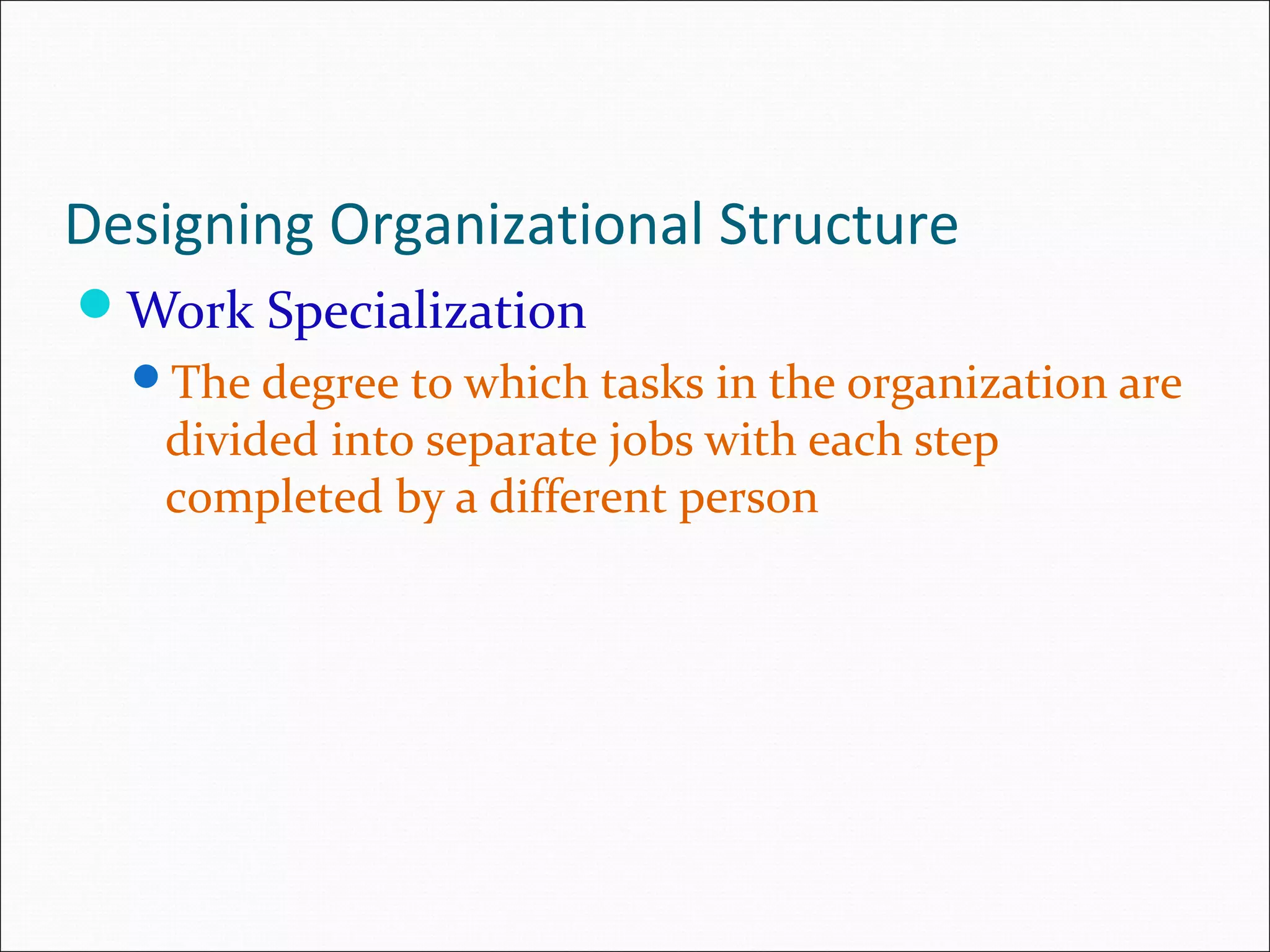 Organization structure & design by arun verma | PPT