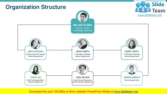 Organization Structure PowerPoint Presentation Slides