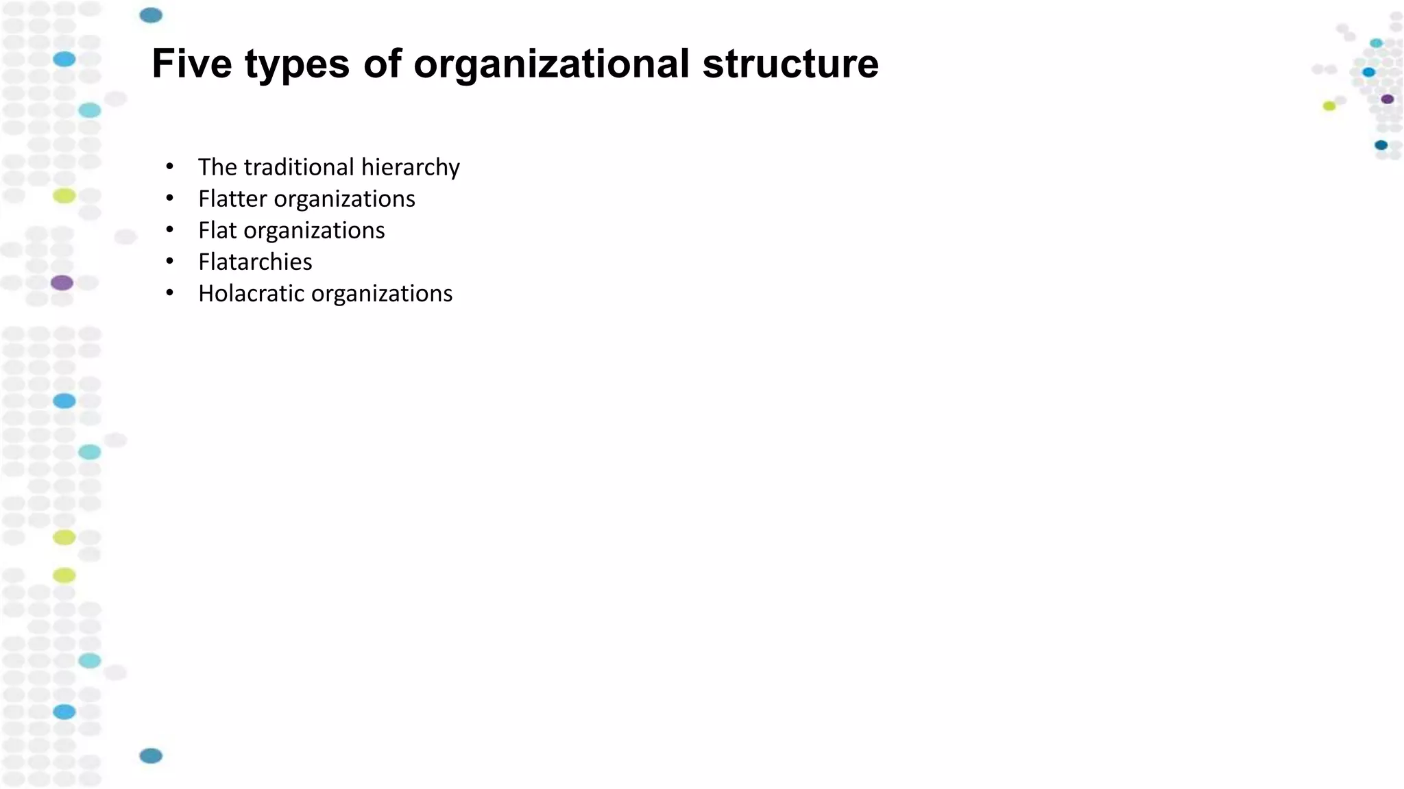 Organization structure | PPTX