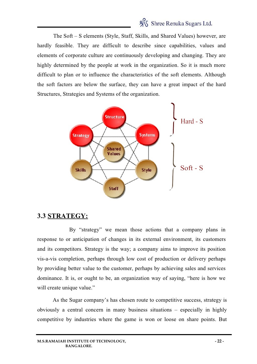 Organization study at sri renuka sugars