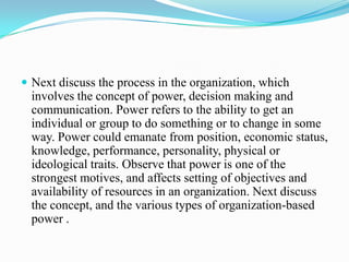 Organization theories | PPTX