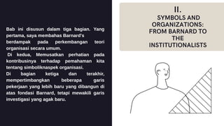 Organization Theory From Chester Barnard to the Present and Beyond.pp…