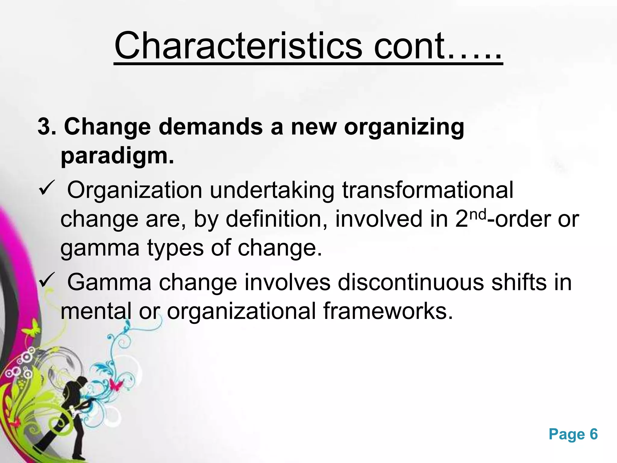 Organization transformation ppt | PPTX