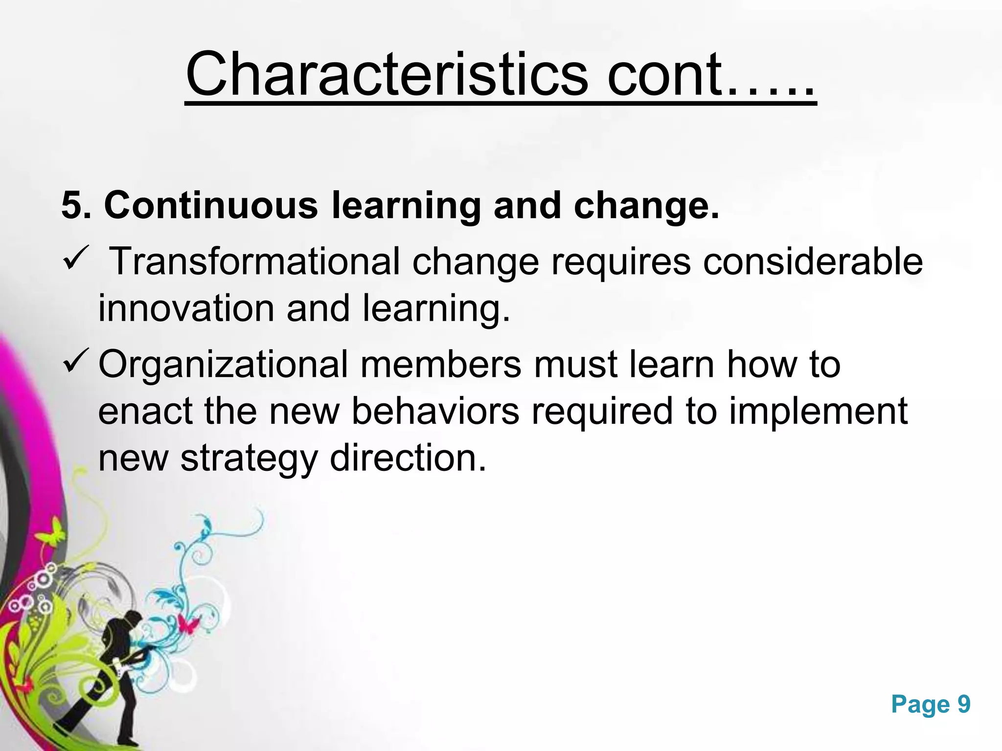 Organization transformation ppt | PPTX