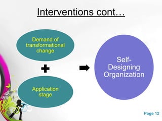 Organization transformation ppt | PPTX