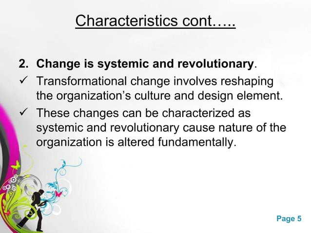 Organization transformation ppt | PPTX