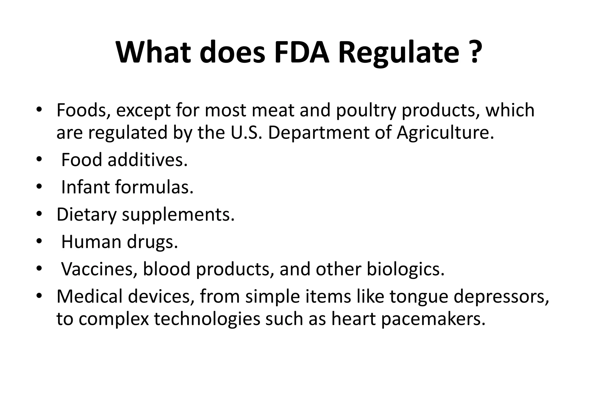 Organizaton chart of us fda. | PPTX