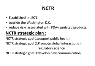 Organizaton chart of us fda. | PPTX