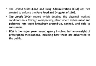 organizaton of usfda Regulatory affairs. | PPT