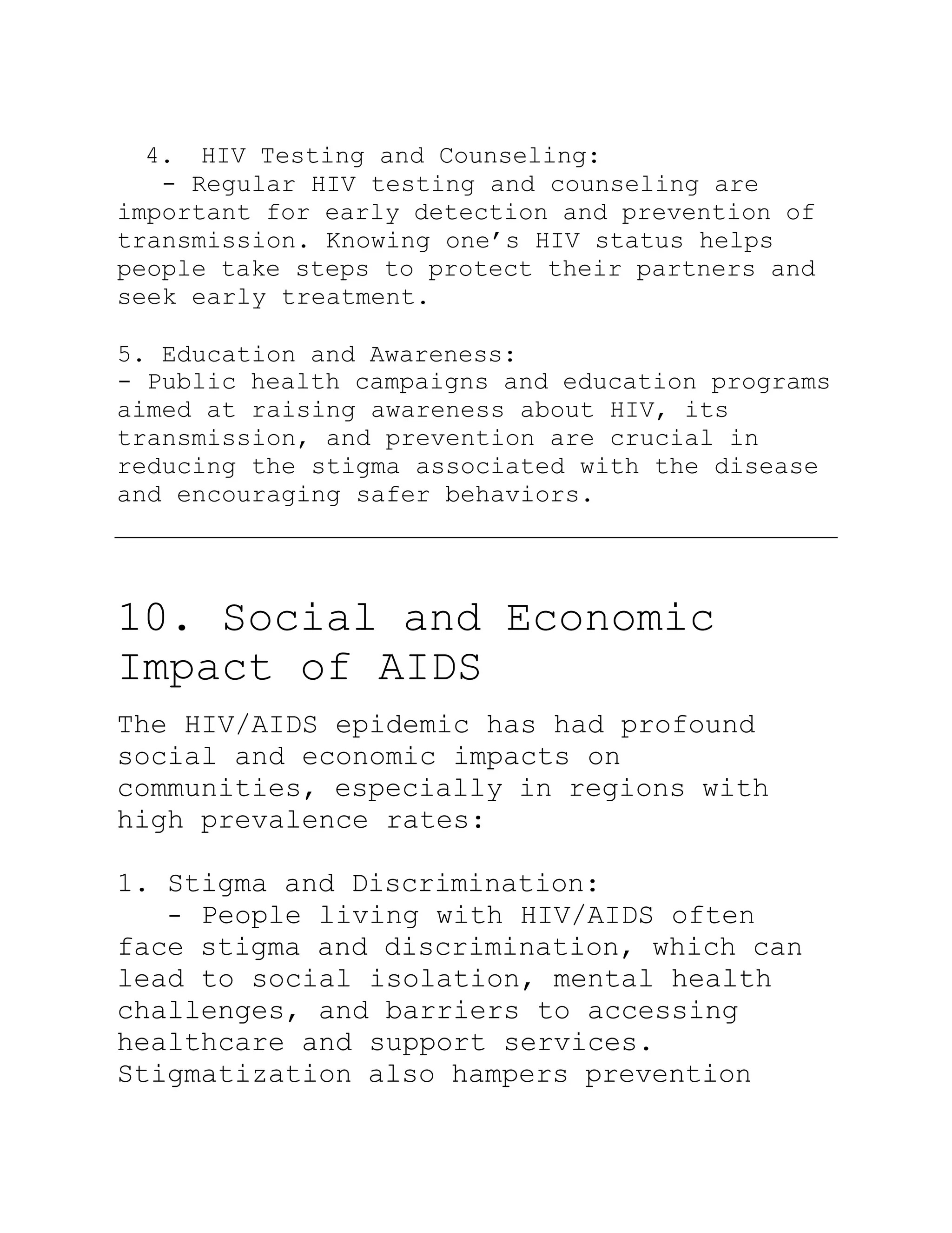 Project Report on AIDS. Class 12 CBSE Science (Biology) project. | PDF