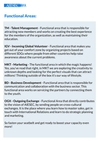 Welcome Booklet AIESEC in Macedonia | PDF