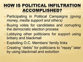 Organized crime | PPTX