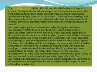 a Study for Organized Criminal gangs and Organization | PPTX