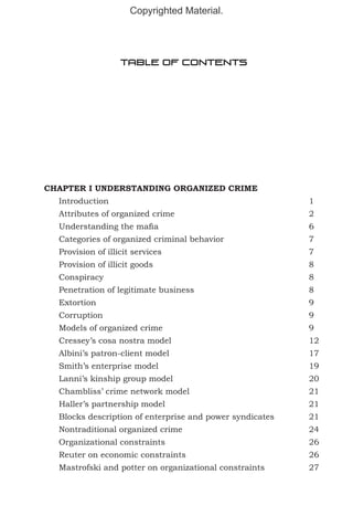 Organized crime preview | PDF