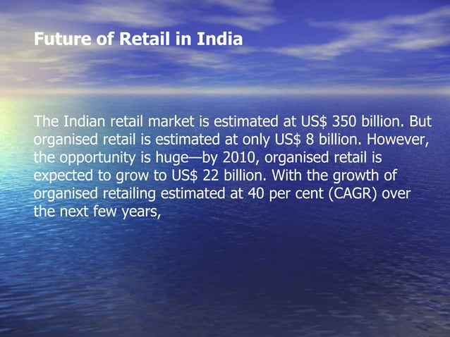 Organized vs unorganized retailing | PPT | Retail Industry | Industries