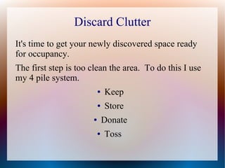 Organize your workspace | PPT