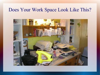 Organize your workspace | PDF