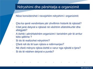 Organizimi i ndermarrjes | PDF