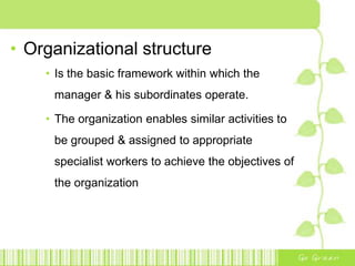 topic 4 : Organizing | PPTX